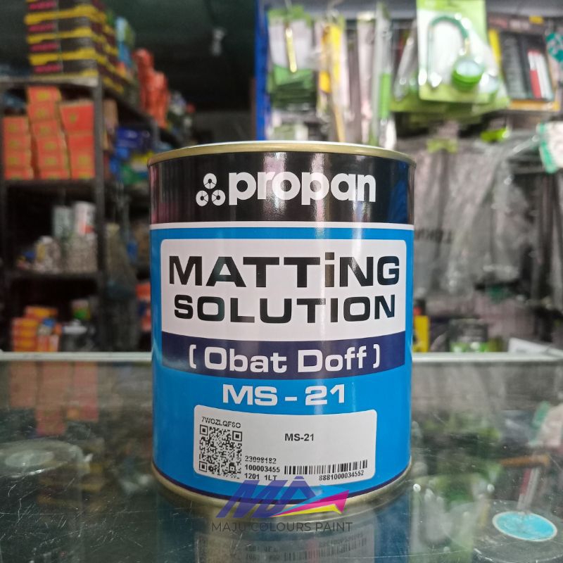 Jual OBAT DOFF MS-21 PROPAN MATTING SOLUTION 1 LITER | Shopee Indonesia
