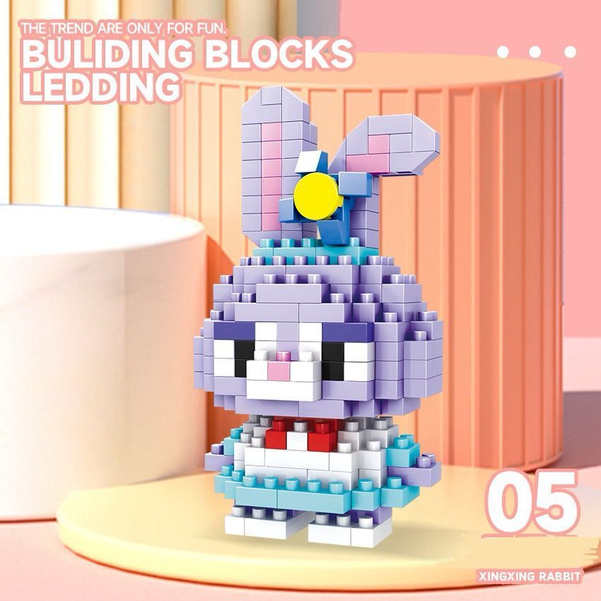 Jual [TSJ]Mainan Mini Brick Karakter / Balok Susun Mini / Building Box ...