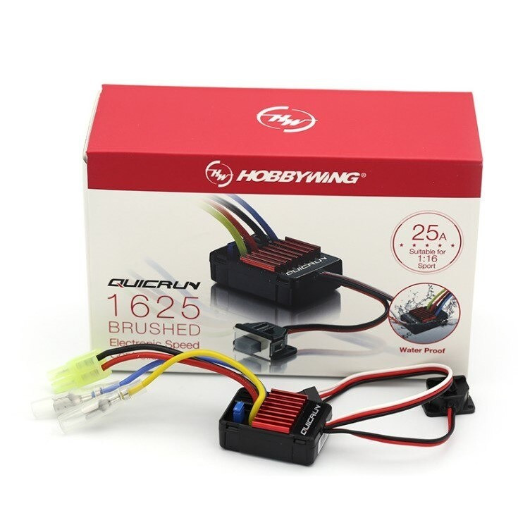 Jual ESC Hobbywing Quicrun 25A 60A 1060 Brushed Controller Speed RC ...