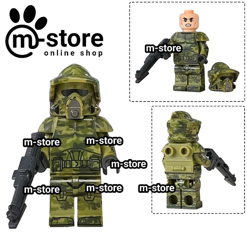 Jual brick star wars forest arf trooper mini toy figure | Shopee Indonesia