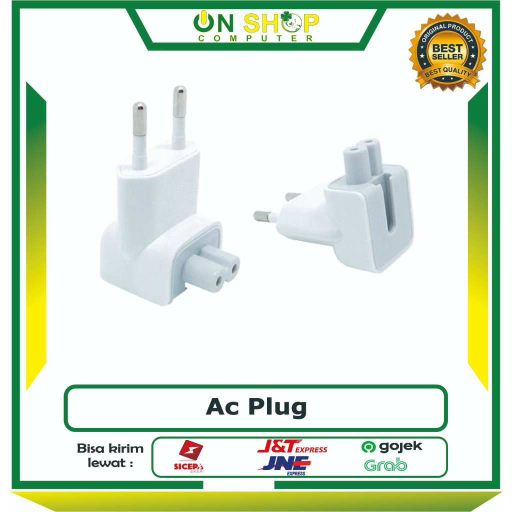 Jual Ac plug Adapter magsafe 1 dan magsafe 2 / Colokan Indonesia ...