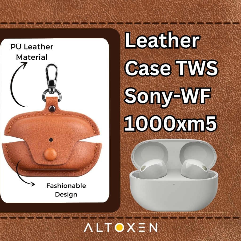 Jual Case kulit TWS Sony WF-1000XM5 I Leather Case Earphone | Shopee ...