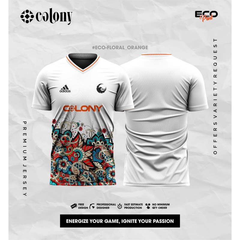 Jual JERSEY PRINTING Bisa CUSTOM desain free | Shopee Indonesia