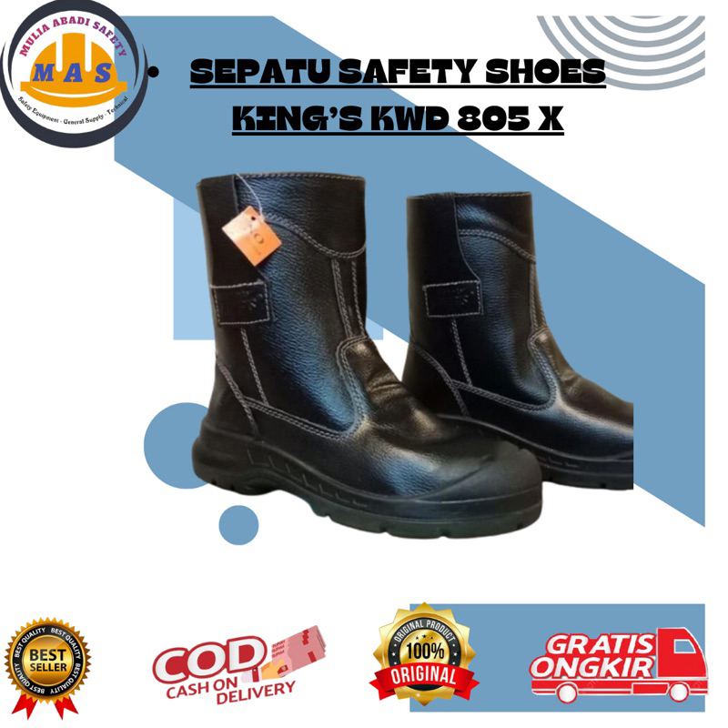 Jual Sepatu Safety KING'S KWD 805 X / Sepatu Safety Proyek / Safety ...