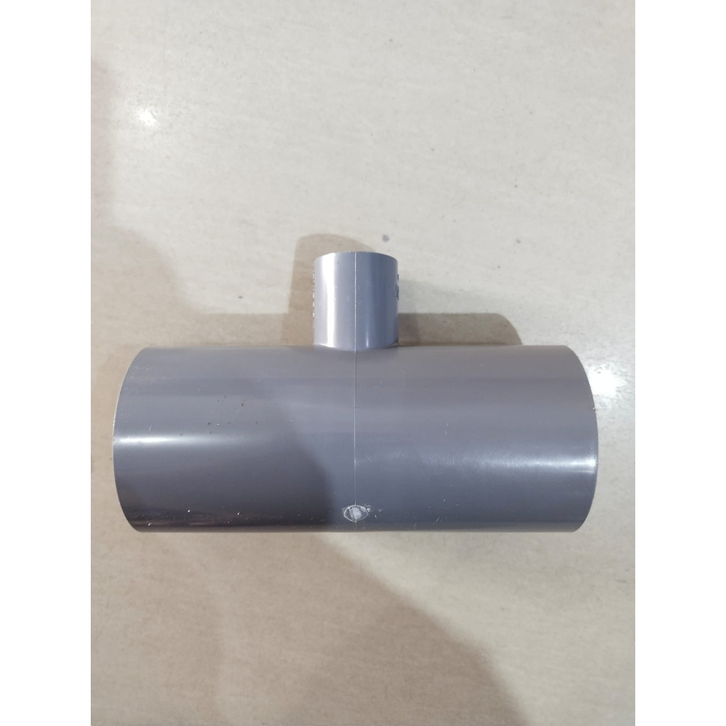 Jual Reducing Tee RUCIKA AW 2" Inch x 1 1/2" Inch / Reducer Tee / R Tee PVC | Shopee Indonesia