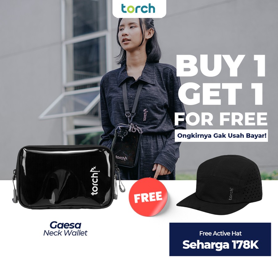 Jual TORCH Gaesa 3 in 1 Hanging Wallet Neck Wallet Sling Bag - Dompet Gantung Leher HP Tas ...