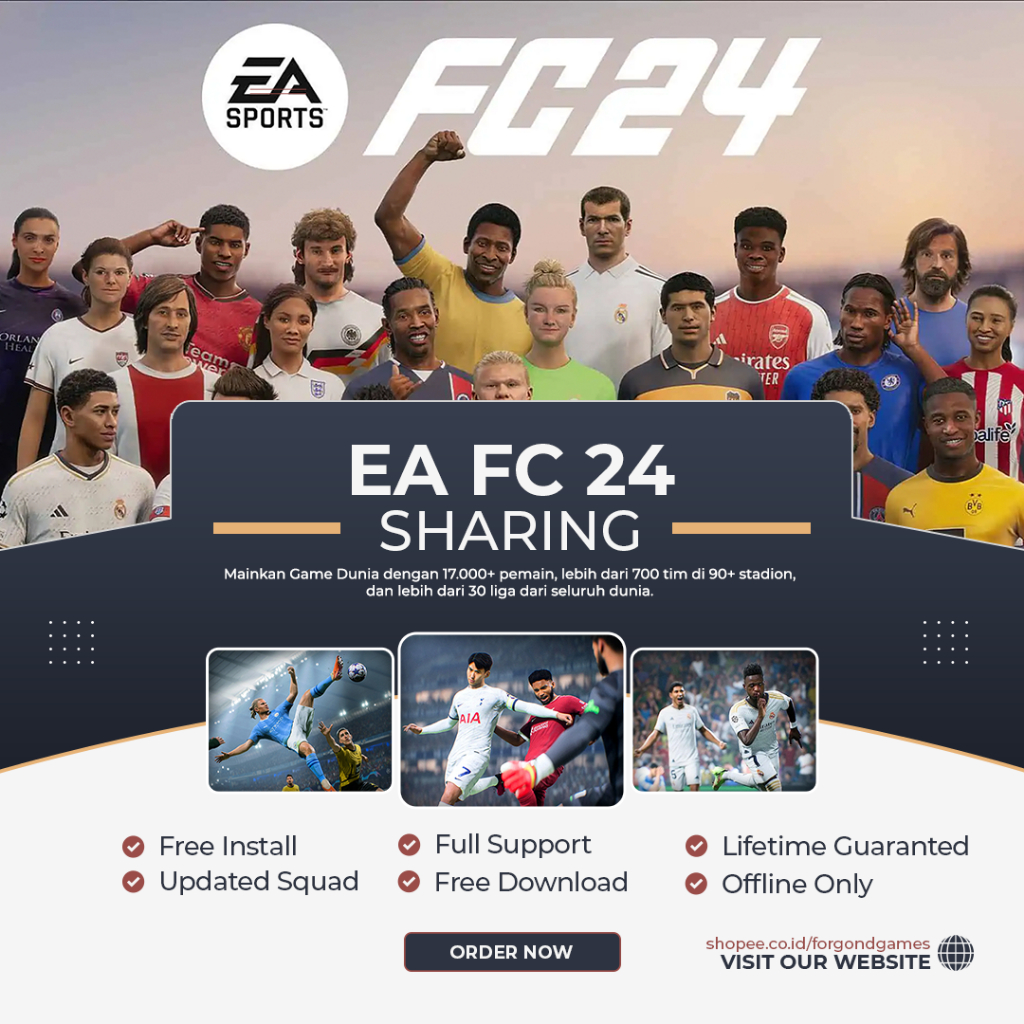 Jual EA SPORTS FC 24 / FIFA 24 PC GAME ORIGINAL | Shopee Indonesia