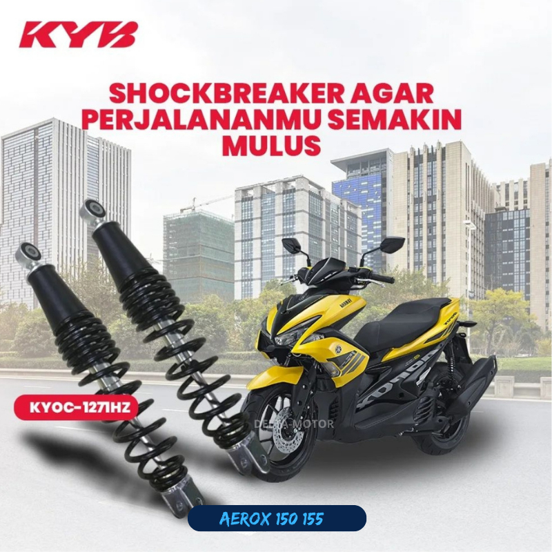 Jual SHOCKBREAKER SHOCK KYB AEROX OLD NEW AEROX 155 ORIGINAL | Shopee ...