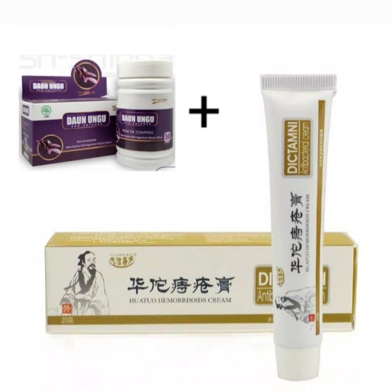 Jual [ ORIGINAL ] Dictamni Cream Wasir Salep Ambeyen Herbal Ambeien ...