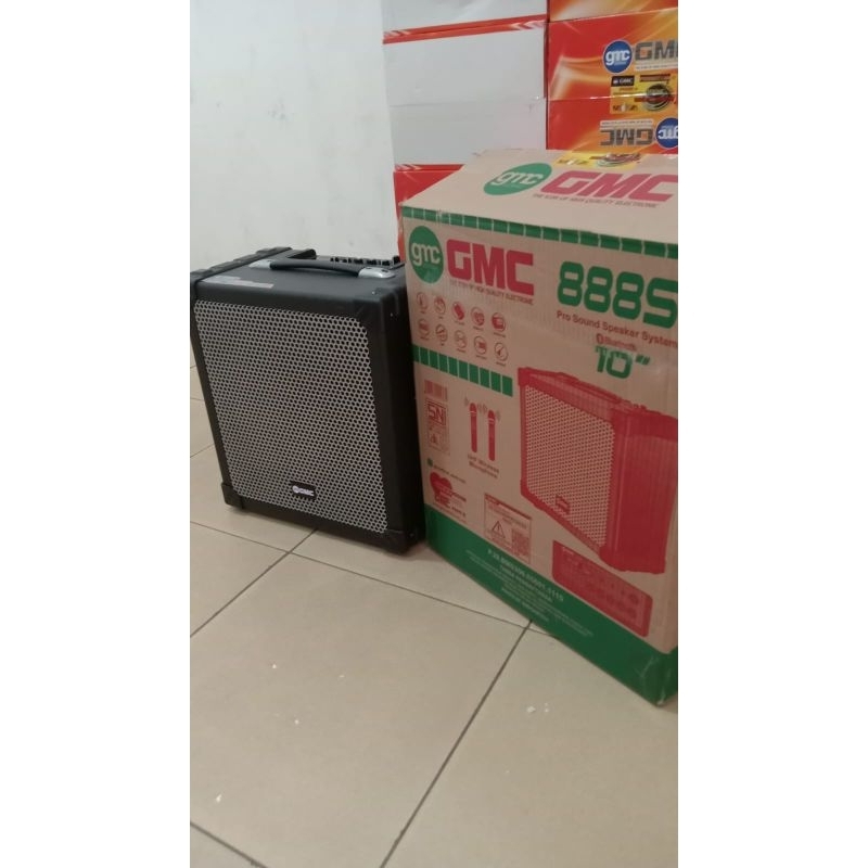 Jual GMC SPEAKER 888S MULTIMEDIA BLUETOOTH 10 INCH + 2 MIC WIRELESS ...