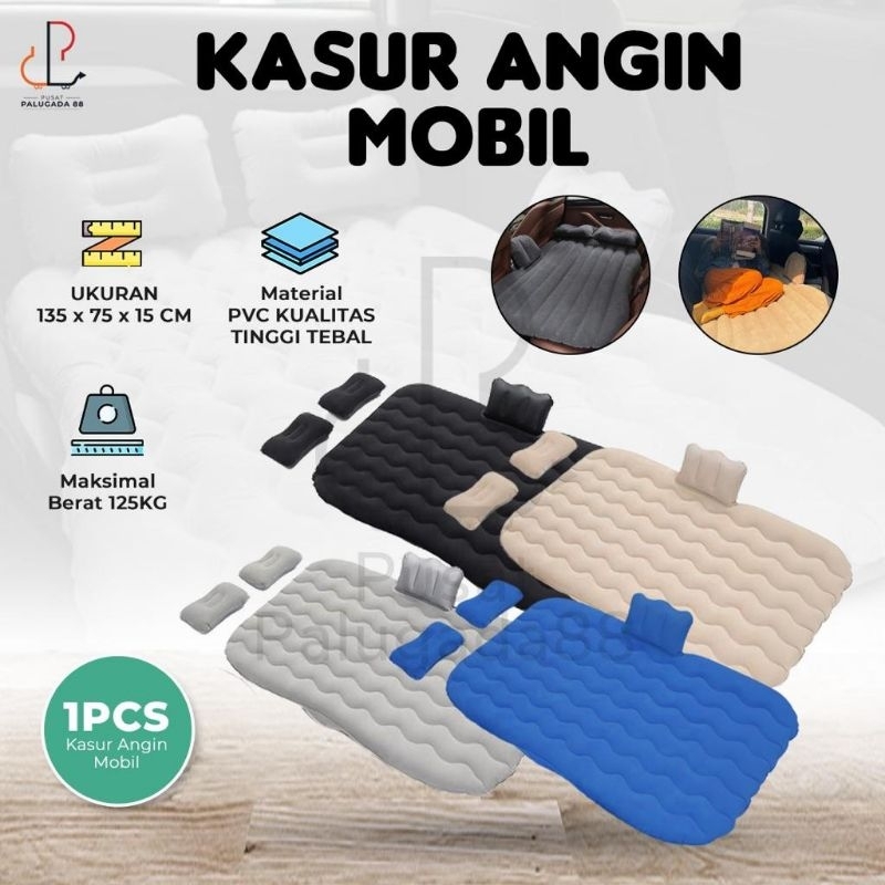Jual Kasur Mobil Angin + Pompa Listrik +bantal Kasur Mobil Matras Mobil ...
