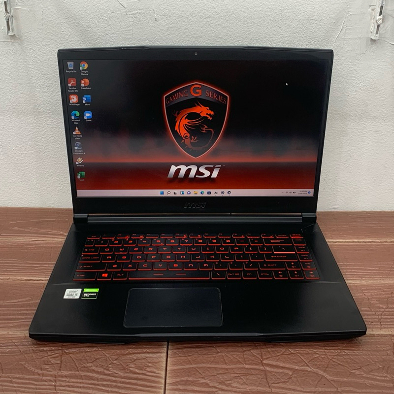 Jual Msi GF63 Gaming Intel core i5-10200H RAM 8GB SSD 512GB HDD 1TB GTX ...
