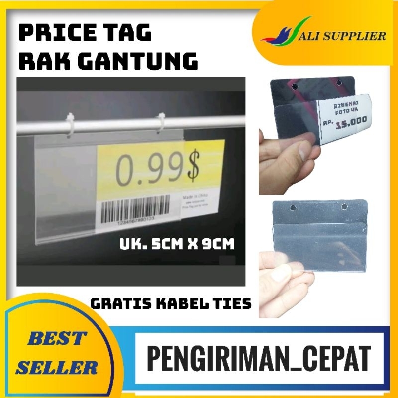 Jual TAG HARGA DIRAK / PRICE TAG HOLDER / TEMPAT HARGA / MIKA TEMPAT ...