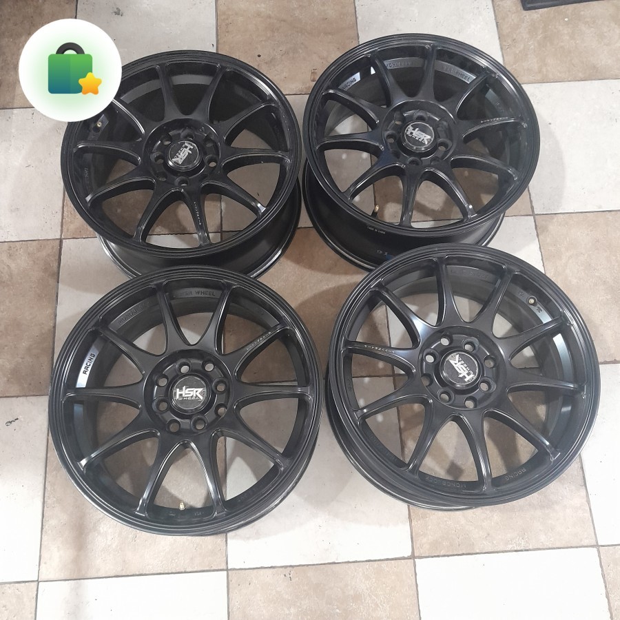 Jual Velg Mobil Bekas Ring 16 INDY HSR R16X7 Lubang 4 ET40 | Shopee Indonesia