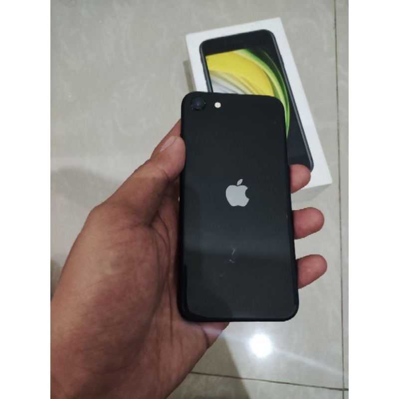 Jual iPhone SE 2020 ibox 128 gb fullset original | Shopee Indonesia