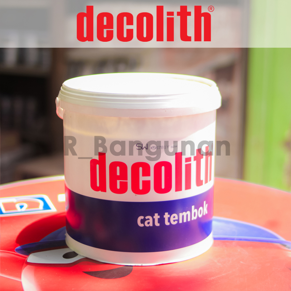 Jual Cat Tembok Decolith 5kg SW & SWS | Shopee Indonesia