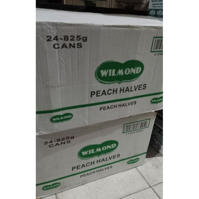 Jual Wilmond Peach Halves Kaleng 825gr Per Dus Isi 24 Kaleng | Shopee ...