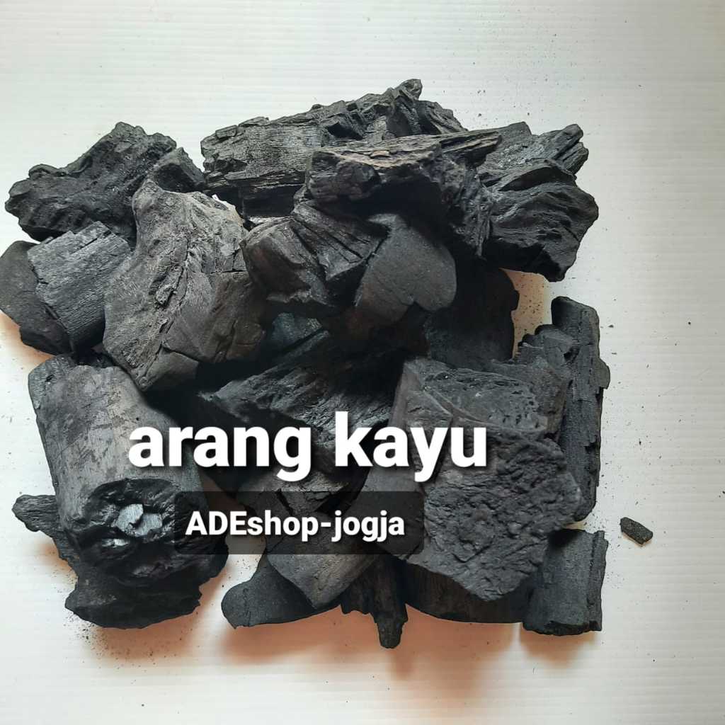 Jual arang kayu biasa bukan briket 1 kg areng bakar bbq sate bakaran charcoal karbon | Shopee ...