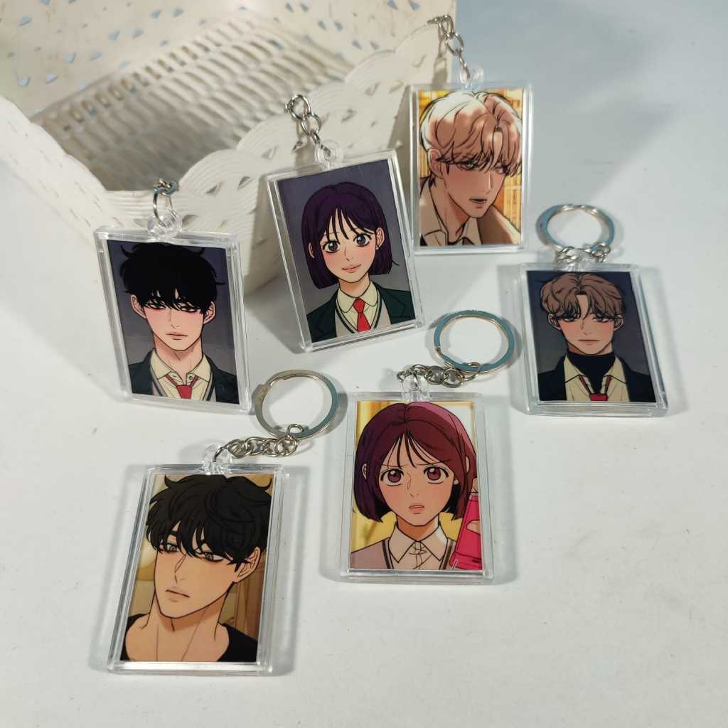 Jual Souvenir Gantungan Kunci Kotak Manhwa Webtoon - Keychain Operation ...
