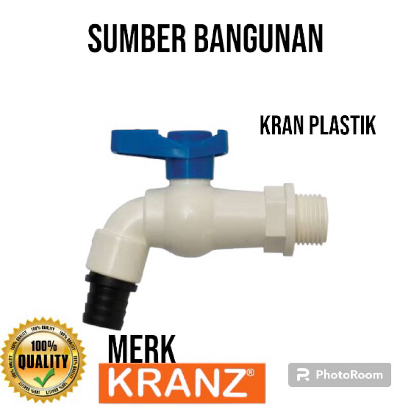 Jual KERAN AIR PLASTIK BERKUALITAS / KRAN AIR PLASTIK 1/2” DAN 3/4 ...