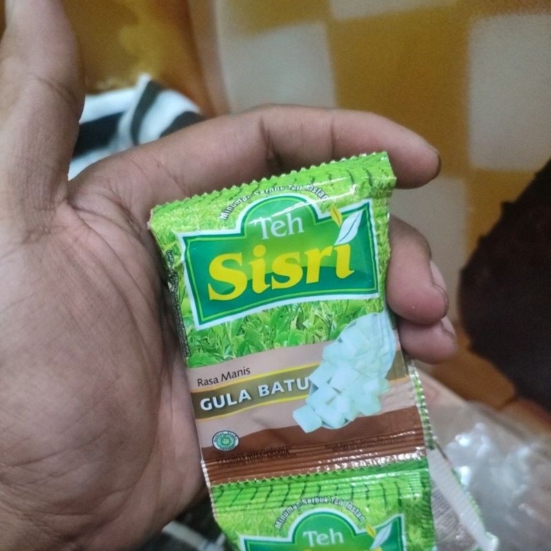 Jual Teh Sisri Gula batu 12 sachet | Shopee Indonesia