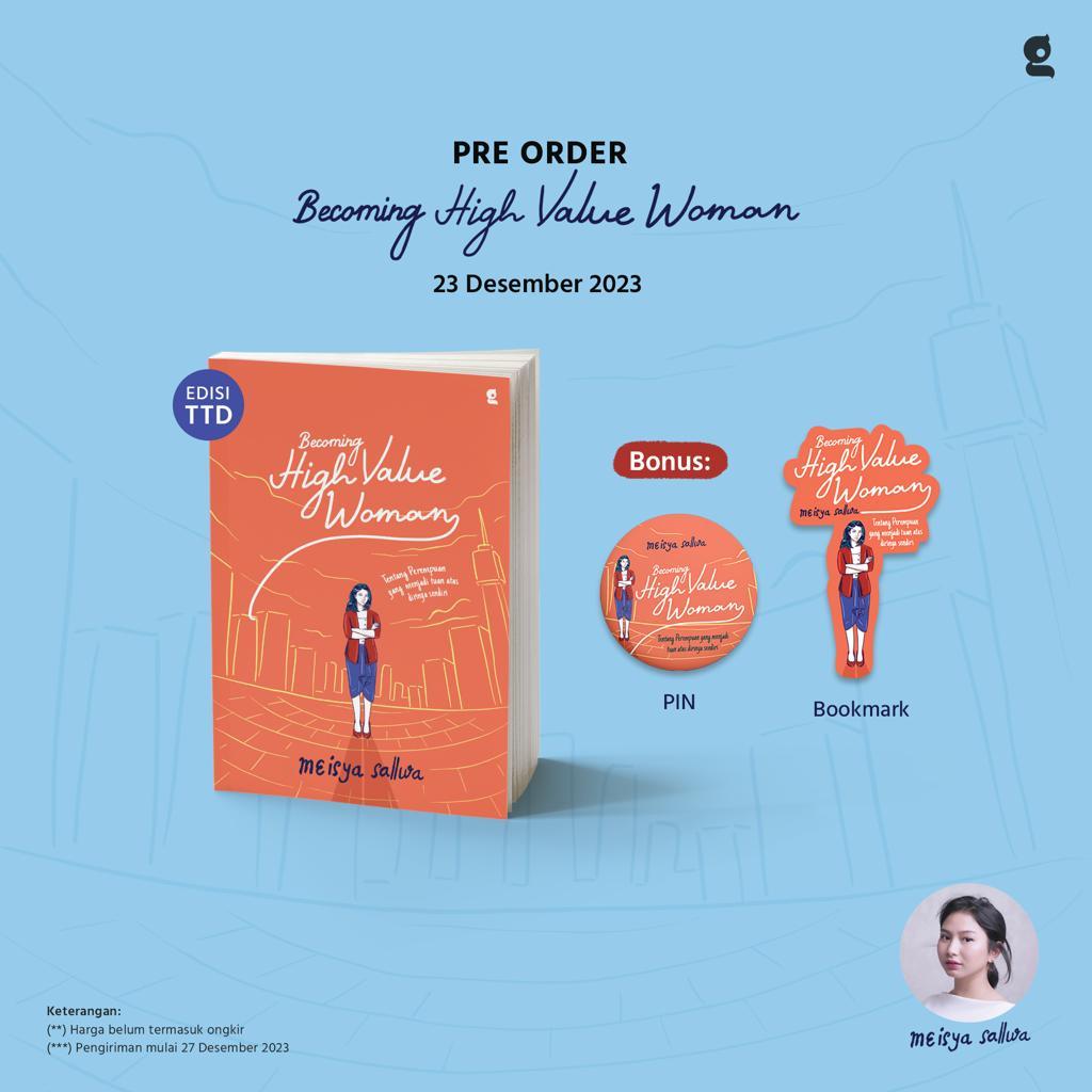 Jual Buku Motivasi Becoming High Value Woman - Meisya Sallwa - Gradien Mediatama - Bumifiksi ...