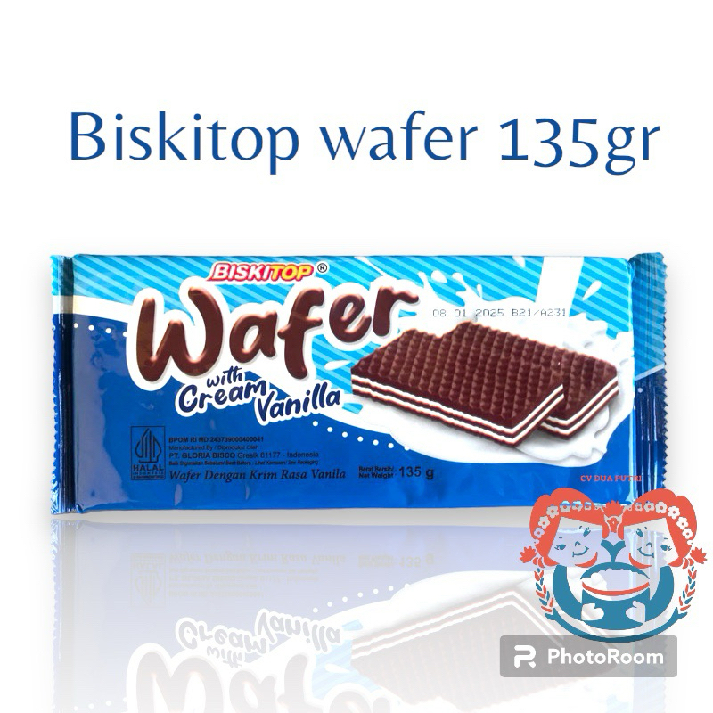 Jual Biskitop Wafer 135grm/wafer asul asul/hampers hajatan murah/tango ...