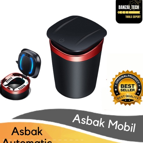 Jual Kode UUJ815 Premium Car Ash Tray LED Asbak Mobil Automatic ...