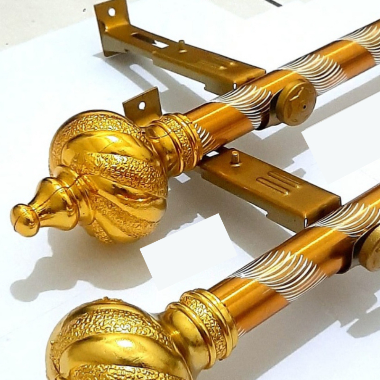 Jual [YOZA STORE] BATANG TIANG BESI REL ROLET GORDEN FULL SET UKURAN ...