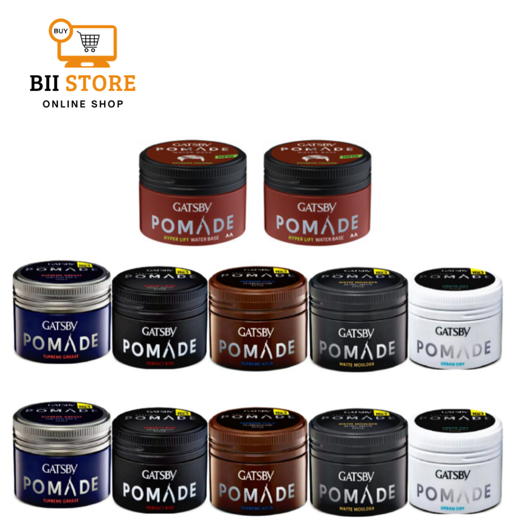 Jual GATSBY STYLING POMADE 75 gr | Shopee Indonesia
