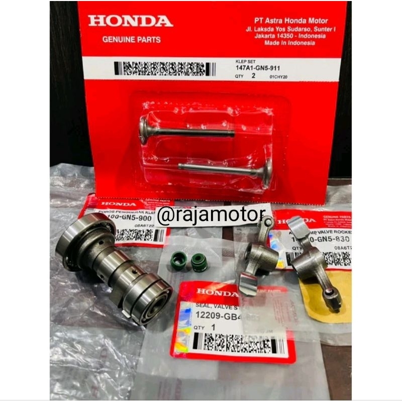 Jual paket noken as GN5 + pelatuk + klep set + sil klep honda grand ... Jual paket noken as GN5 + pelatuk + klep set + sil klep honda grand ...