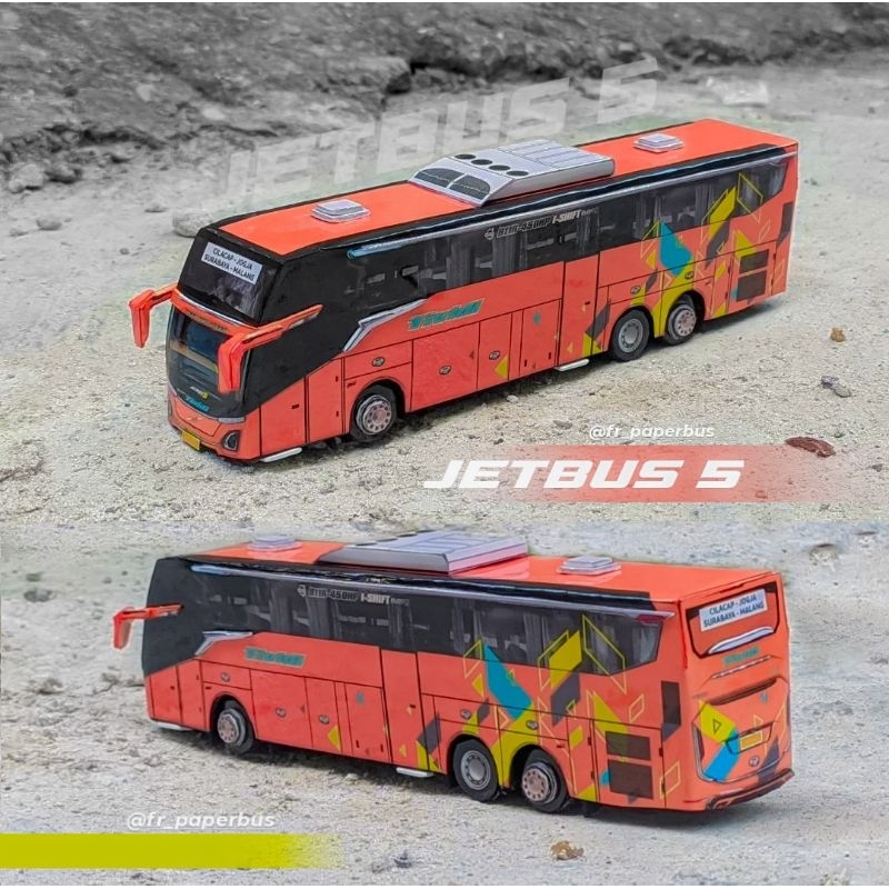 Jual Miniatur bis | JETBUS 5 | FRpaperbus | Shopee Indonesia