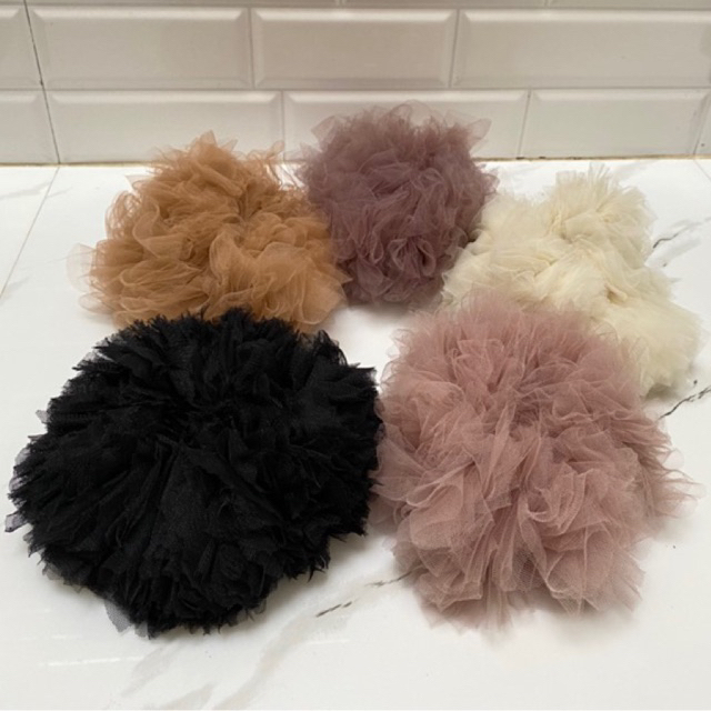 Jual Cepol Hijab Tile Ikat Rambut Jumbo scrunchie tille | Shopee Indonesia