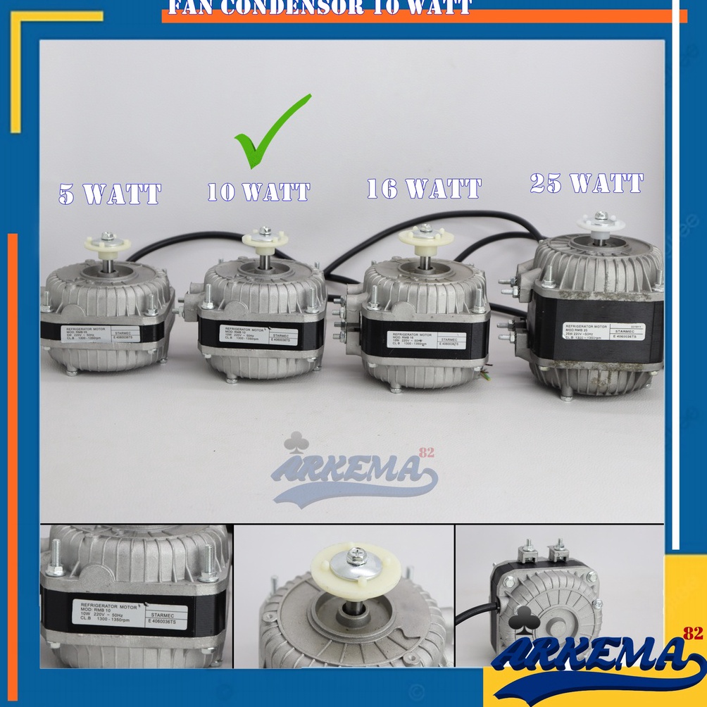 Jual Harga Murah FAN CONDENSOR 1 WATT MOTOR DINAMO KIPAS FAN KONDENSOR ...