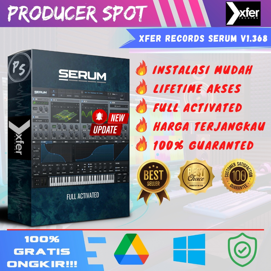 Jual XFER SERUM v1.368 ( FULL VERSION / FULL ACTIVATED ) | Shopee Indonesia