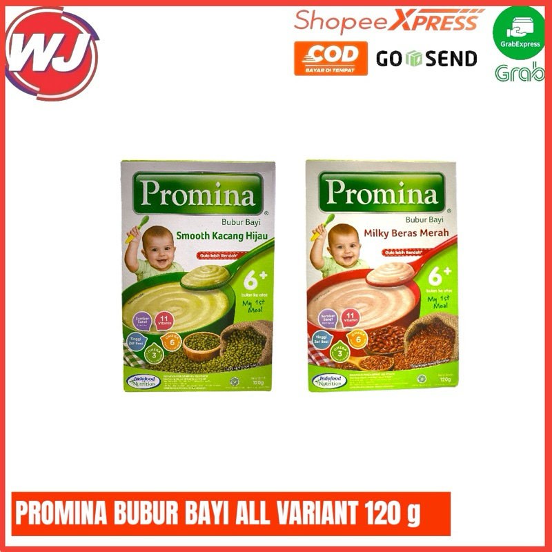 Jual PROMINA BUBUR BAYI ALL VARIANT 130 g | Shopee Indonesia