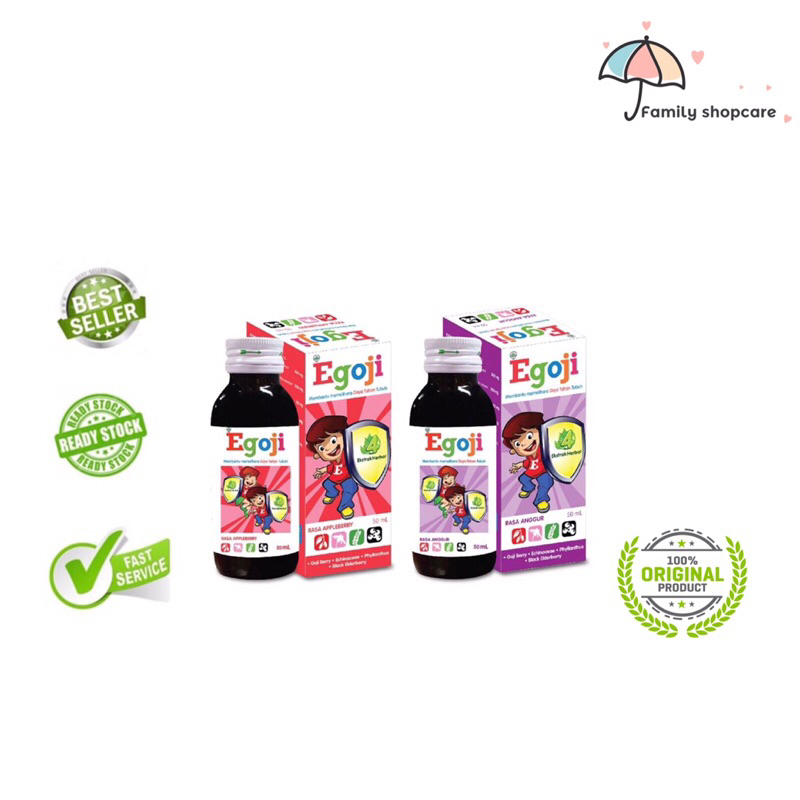 Jual Egoji syrup 50ml multivitamin anak | Shopee Indonesia