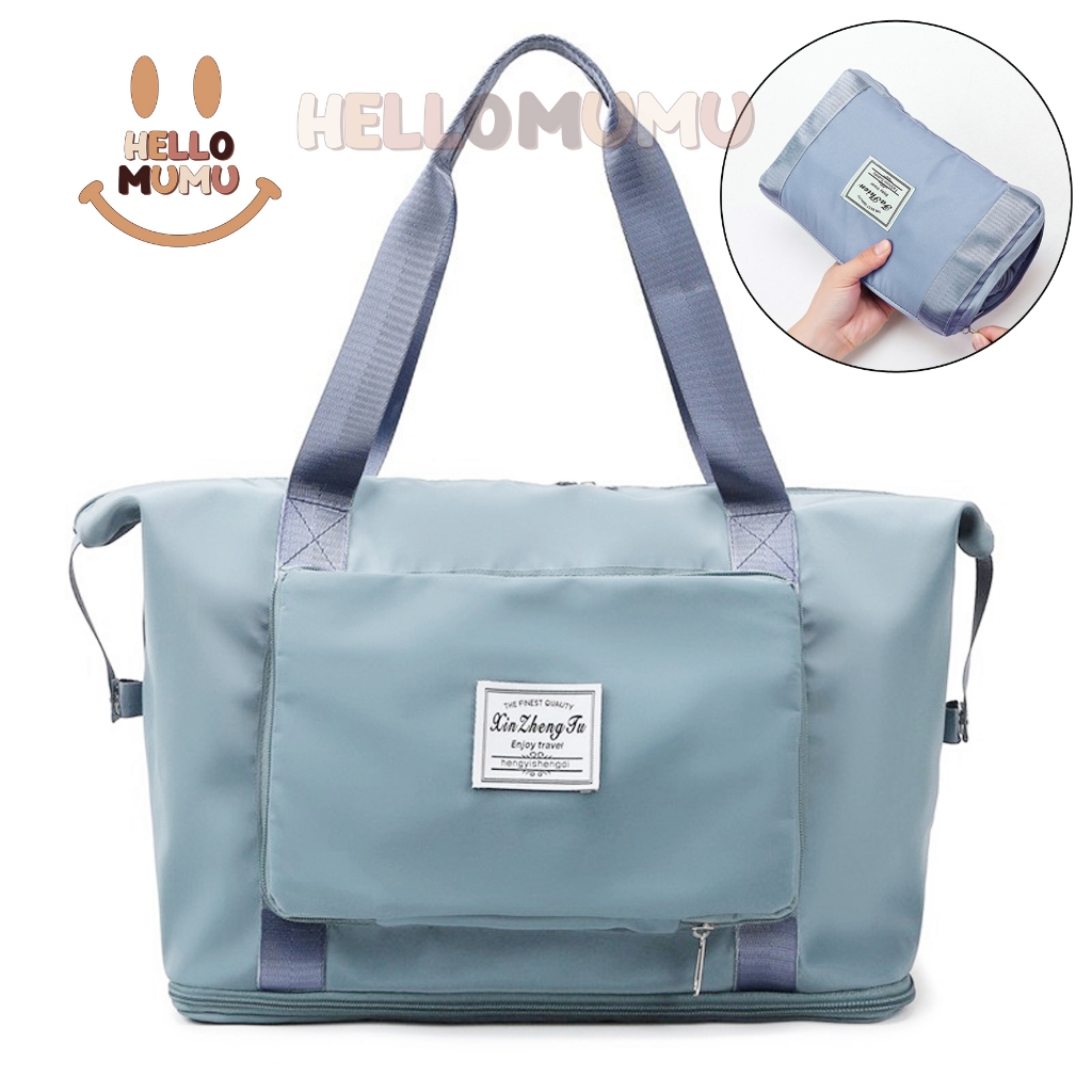 Jual Hellomumu Travel Bag Lipat 1 & 2 Tingkat HM214 | Shopee Indonesia