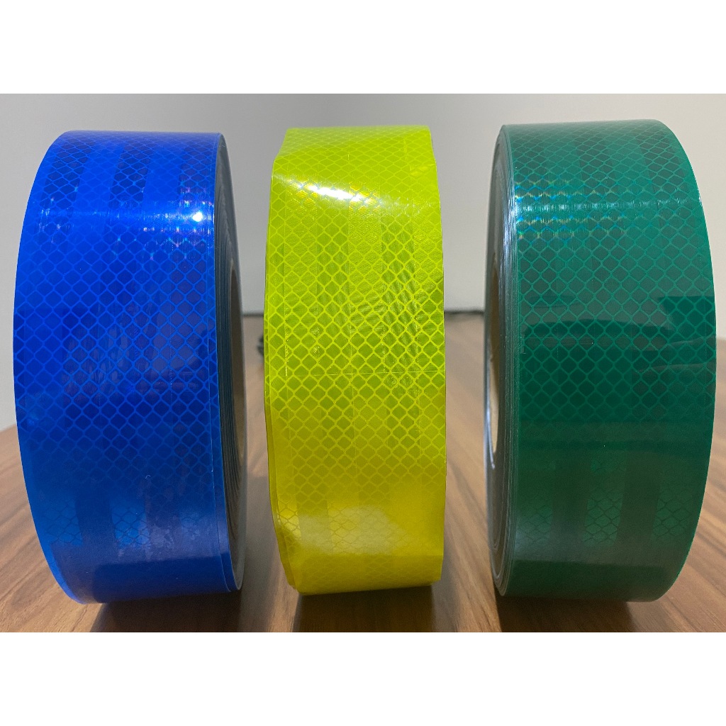 Jual Stiker Reflektor Hijau\Stabilo\Biru Scotlight Pemantul Cahaya ...