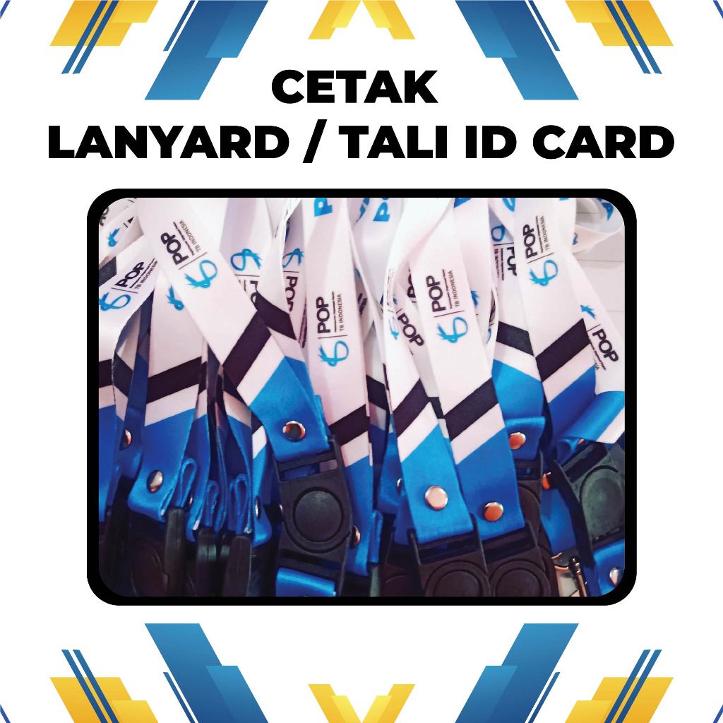 Jual TALI ID CARD CUSTOM 2 SISI | Shopee Indonesia