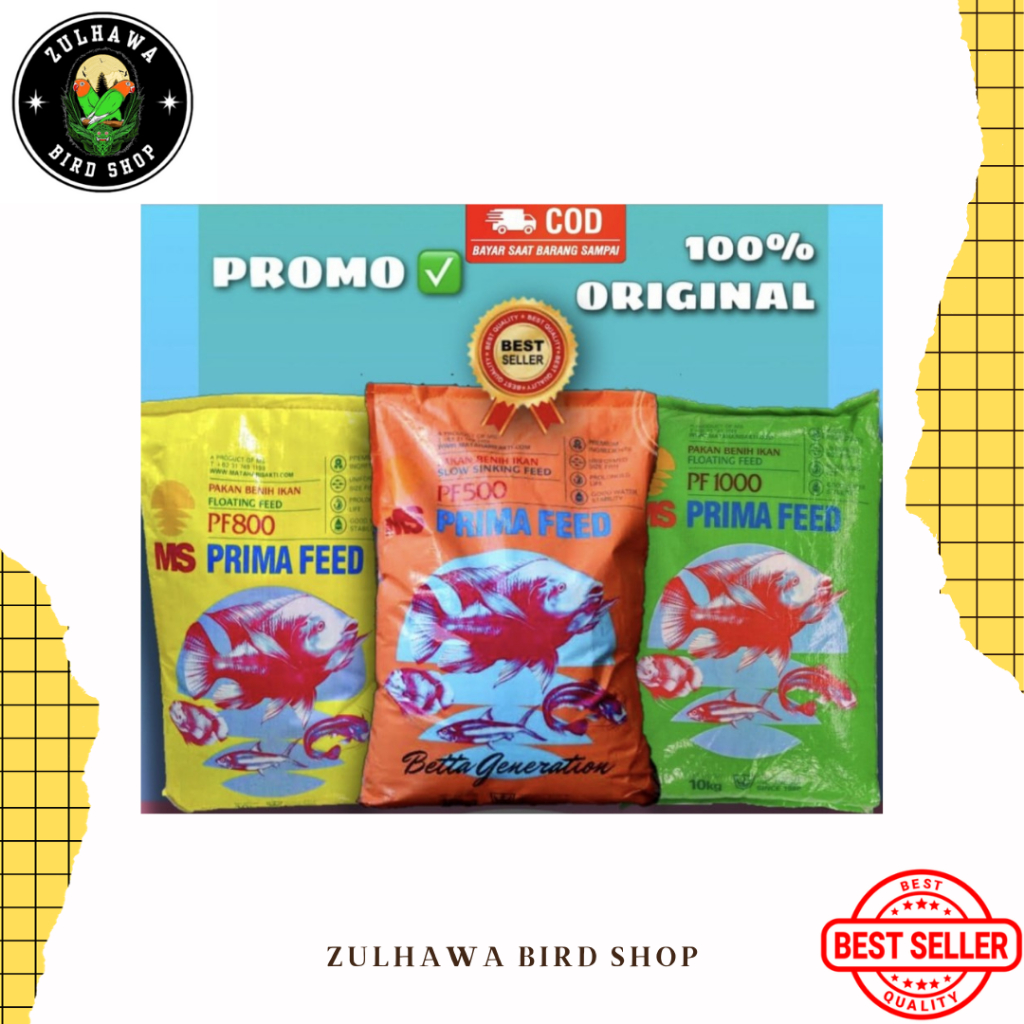 Jual Pelet Pf 500 Pf 800 Pf 1000 Pakan Ikan 500g/1kg | Shopee Indonesia
