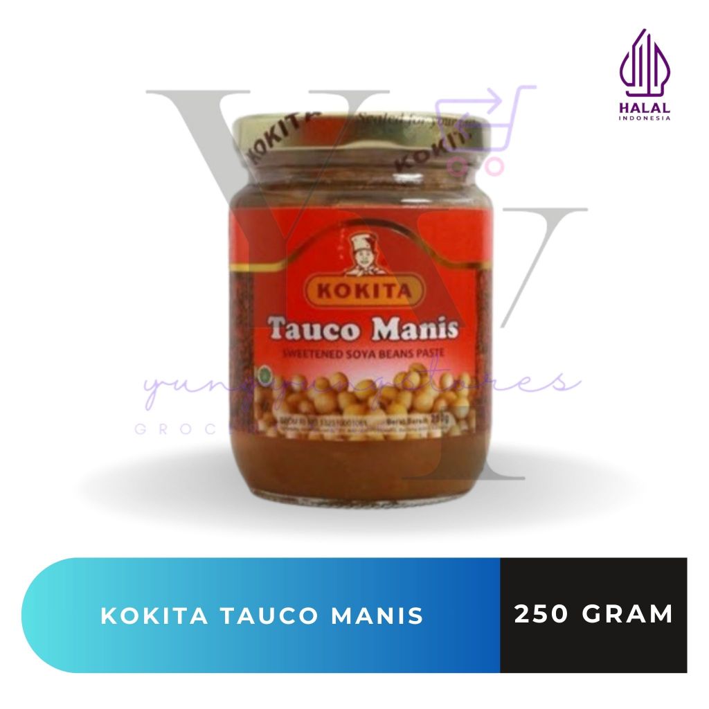 Jual Kokita Tauco Manis / Sweetened Soya Beans Paste 250 gram | Shopee ...