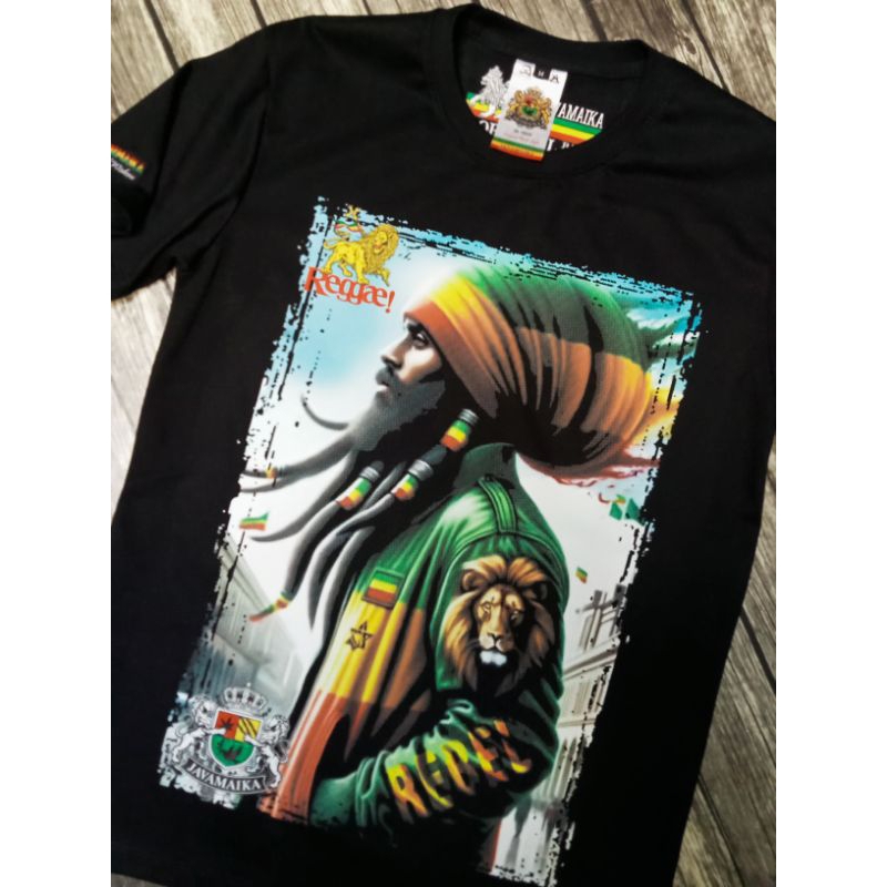 Jual Kaos Reggae Soul Rebel Dreadlock Original Javamaika Rasta Apparel ...