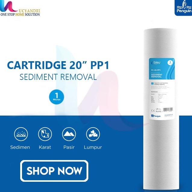 Jual Harga Terendah Kualitas Terbaik Refill Filter Air Penguin 2 PP ...