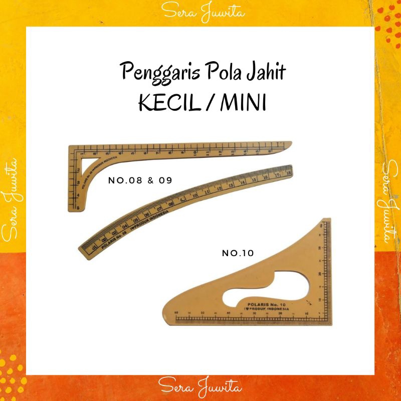 Jual Penggaris Pola Jahit/ Baju Ukuran MINI/ KECIL | Shopee Indonesia