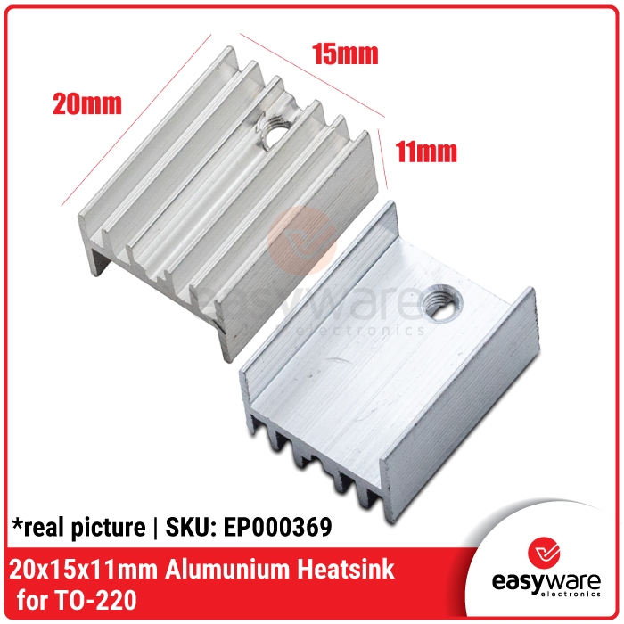 Jual Heatsink TO 220 pendingin untuk transistor to220 Heatsink ...