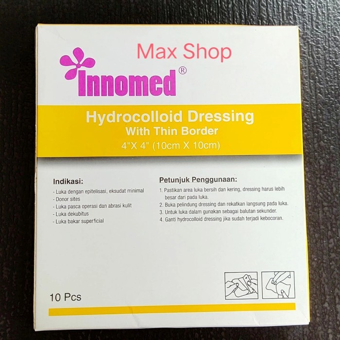 Jual Innomed Hydrocolloid Dressing 10x10 | Shopee Indonesia