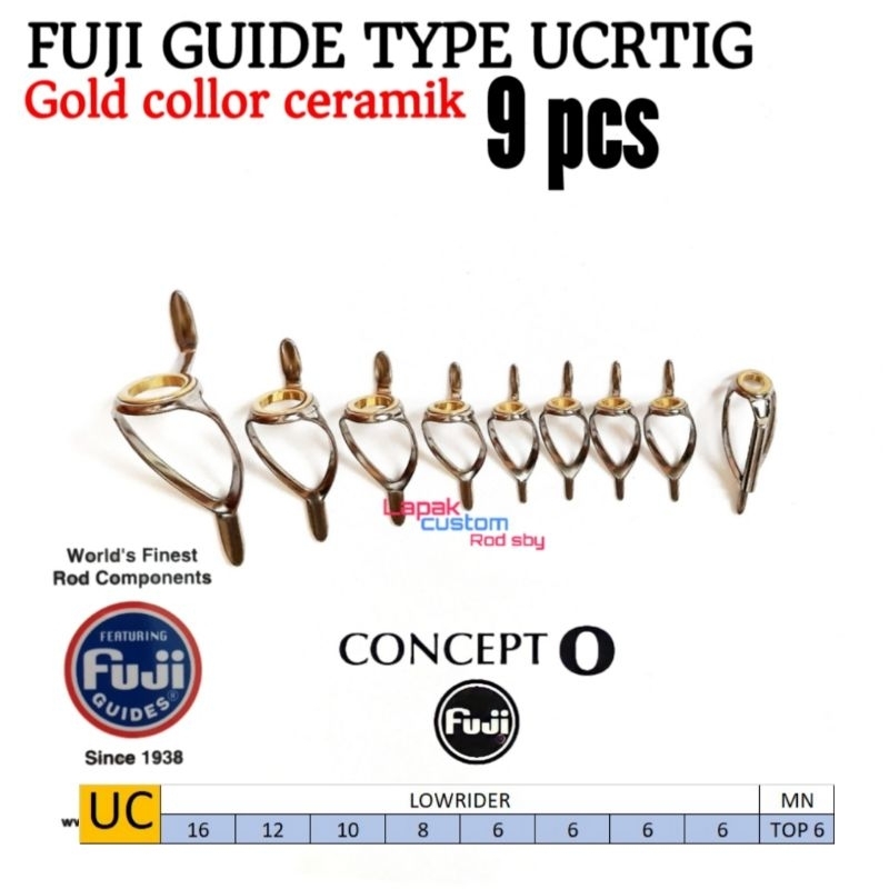 Jual Ring guide fuji gold low rider UCRTIG | Shopee Indonesia