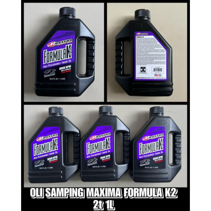 Jual Oli Samping MAXIMA Formula K2 2T 1L | Shopee Indonesia
