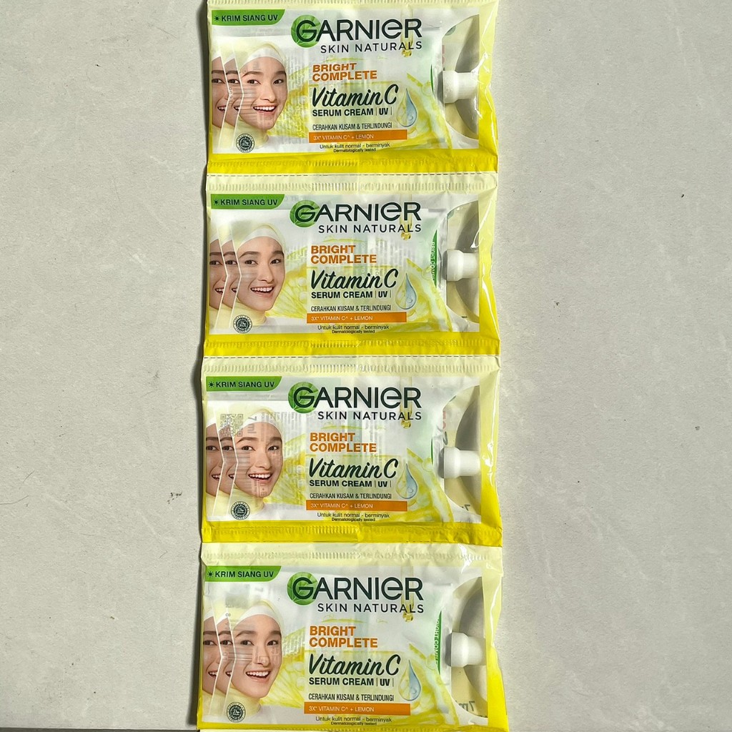 Jual [PER LSN] Garnier Cream Complete (kuning) sachet 7ml / kemasan ...